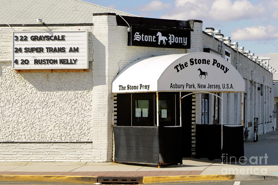 The Stone Pony Asbury Park New Jersey 1 Photograph by John Van Decker - Pixels