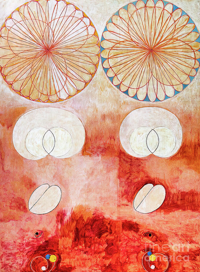 The Ten Largest No 10 Group IV Childhood by Hilma af Klint 1907 ...