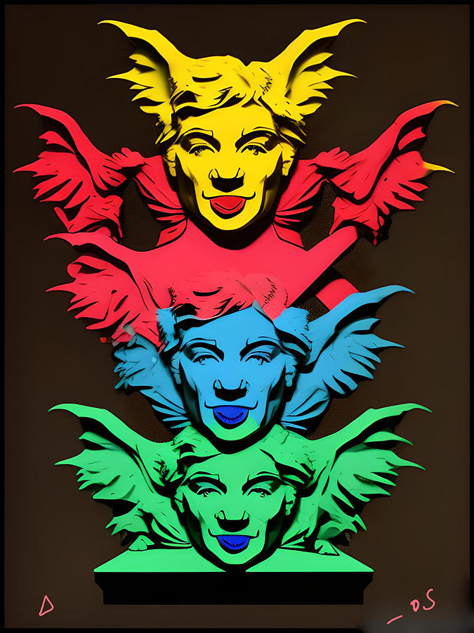 the Three Devils Digital Art by Dan Smith - Fine Art America