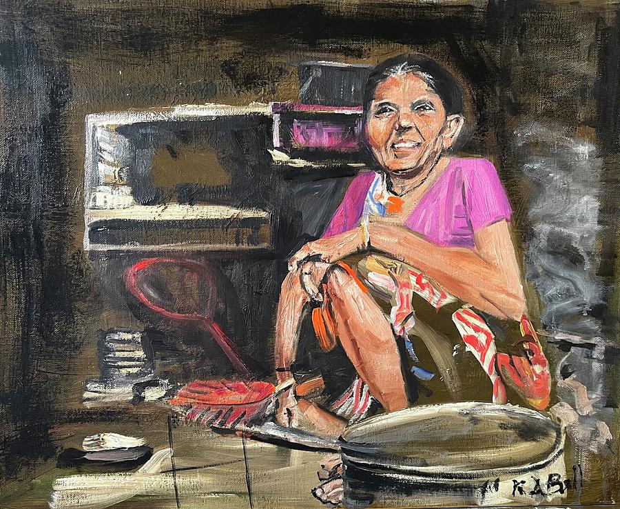 The Well Dressed Chef Painting by Randy Bell - Fine Art America