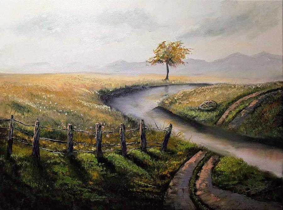 The Western Path Painting by Daniel Bruce - Fine Art America