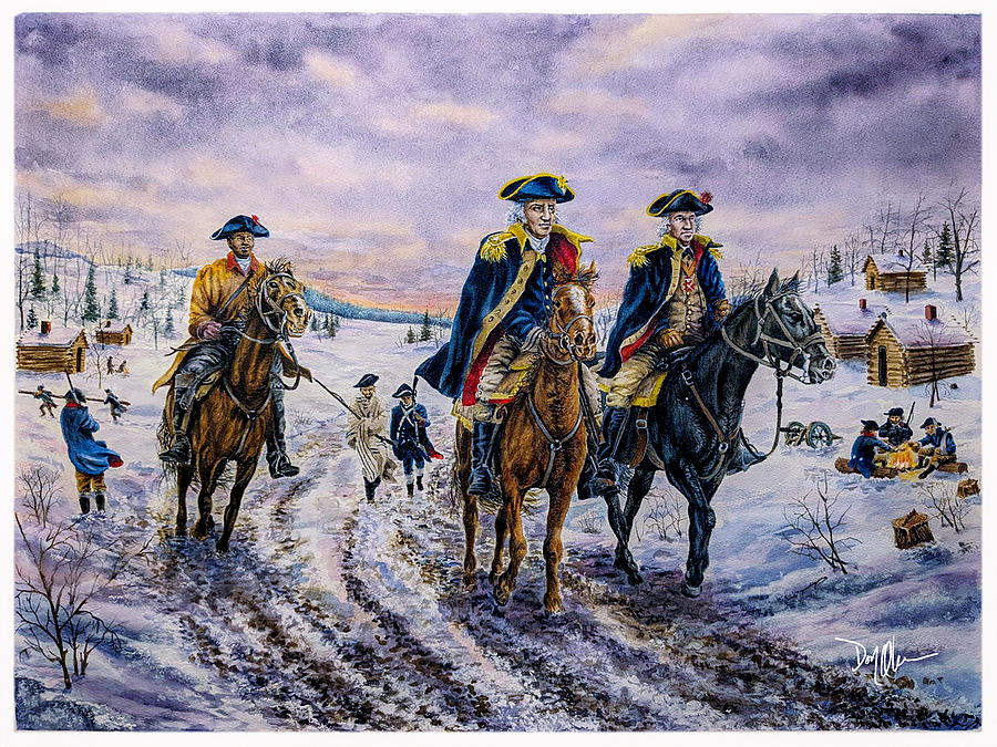 The Winter Patriots Painting by Don Olea - Fine Art America
