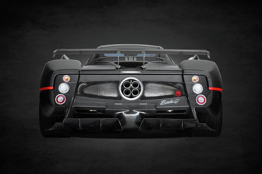 The Zonda Rear Photograph by Mark Rogan - Pixels Merch