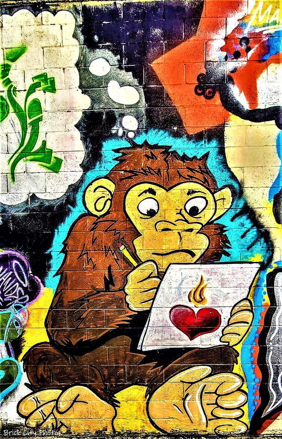 Thinking Monkey Photograph by Daniel Wells - Fine Art America