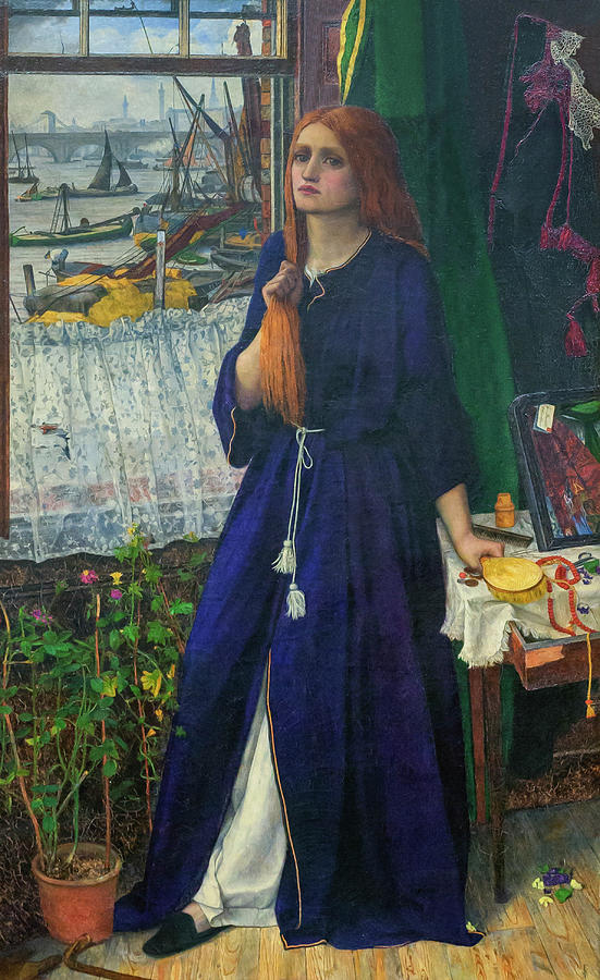 Thoughts of the Past, 1859 Photograph by John Roddam Spencer Stanhope ... Thoughts of the Past, 1859 Photograph by John Roddam Spencer Stanhope ...