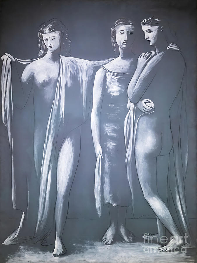 Three Graces by Pablo Picasso 1923 by Pablo Picasso