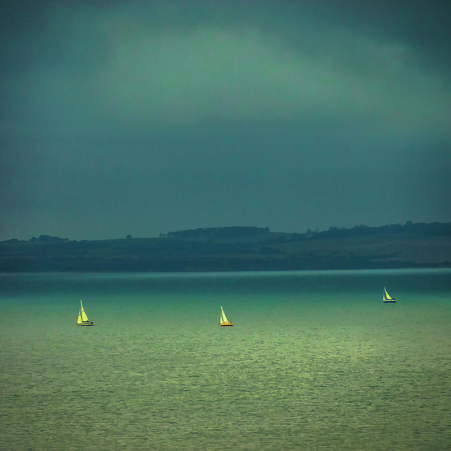 Three Little Yachts Photograph by Bette Devine - Fine Art America