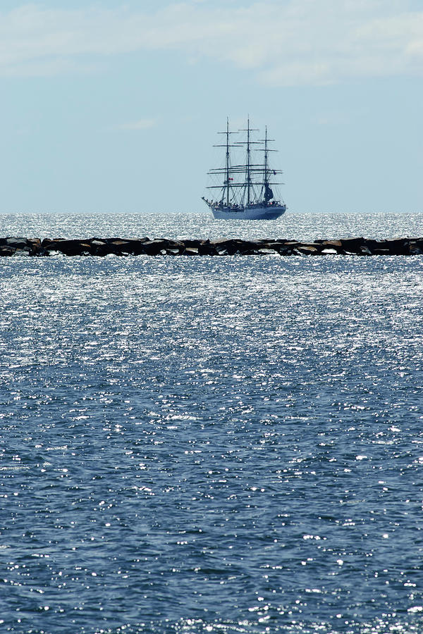 Three Master Photograph by Jan Luit | Pixels