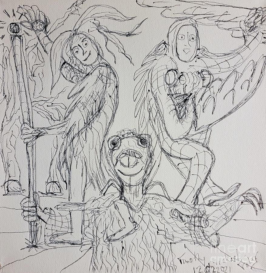 Three Drawing by Timothy Foley - Fine Art America