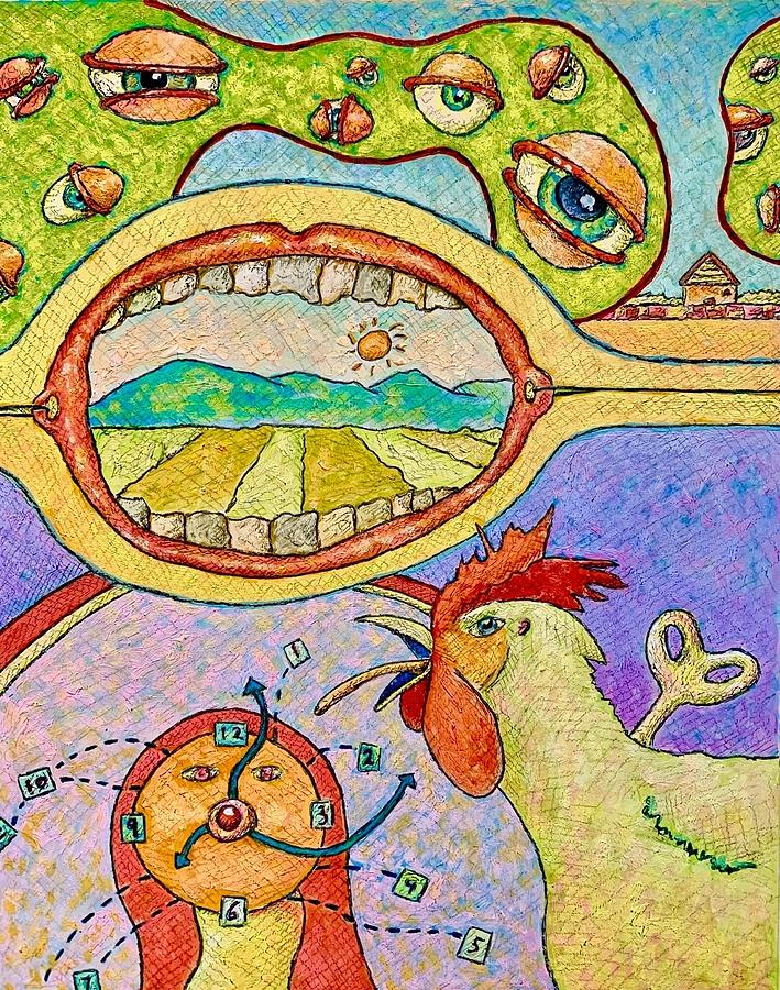 Time Management Painting by Ronald Walker - Fine Art America