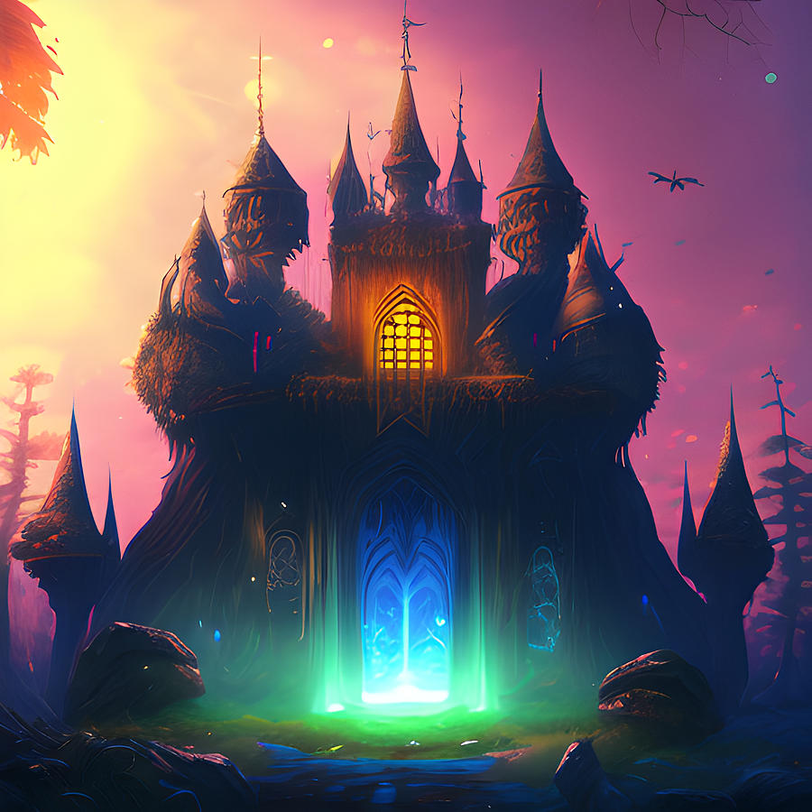 Tiny Tale #3 Digital Art by Spacey Stuff Design - Fine Art America