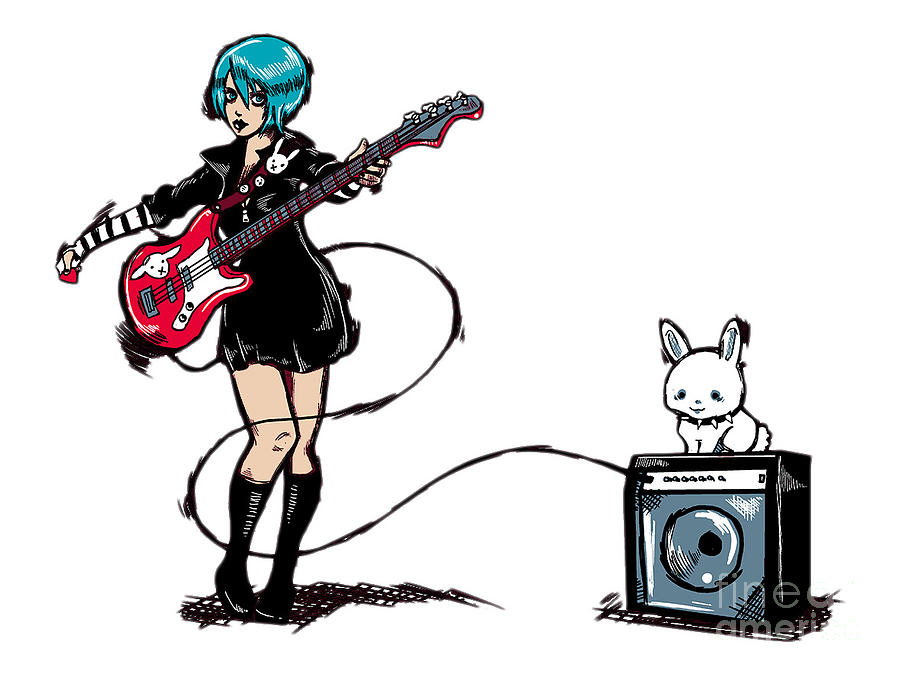 Tokyo Riot Digital Art by Claes Hedlund