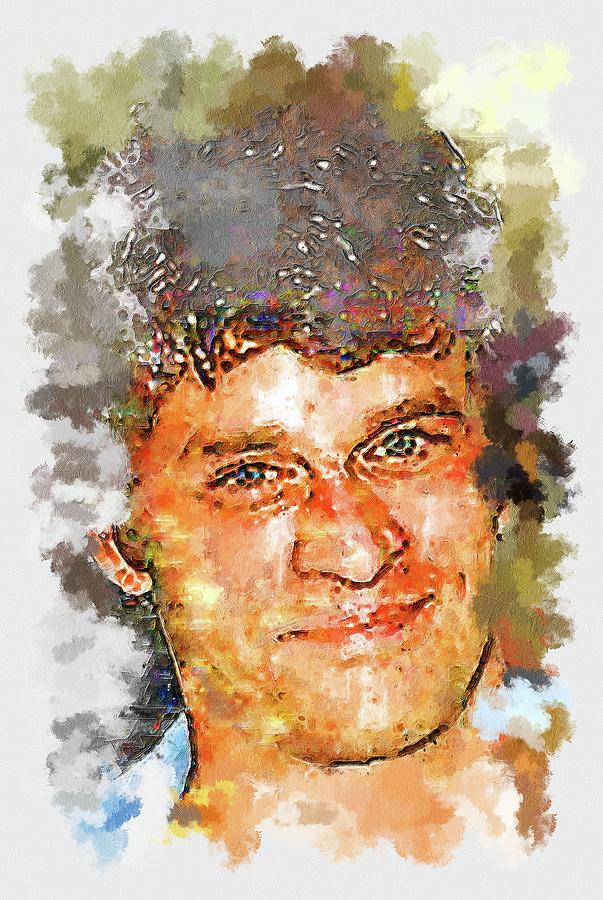 Tom Everett Scott Digital Art by Walter Florine | Pixels