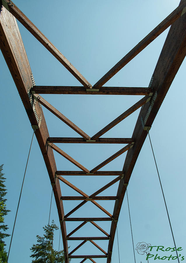 Top View of Bridge Photograph by Tiffany Dunn - Fine Art America
