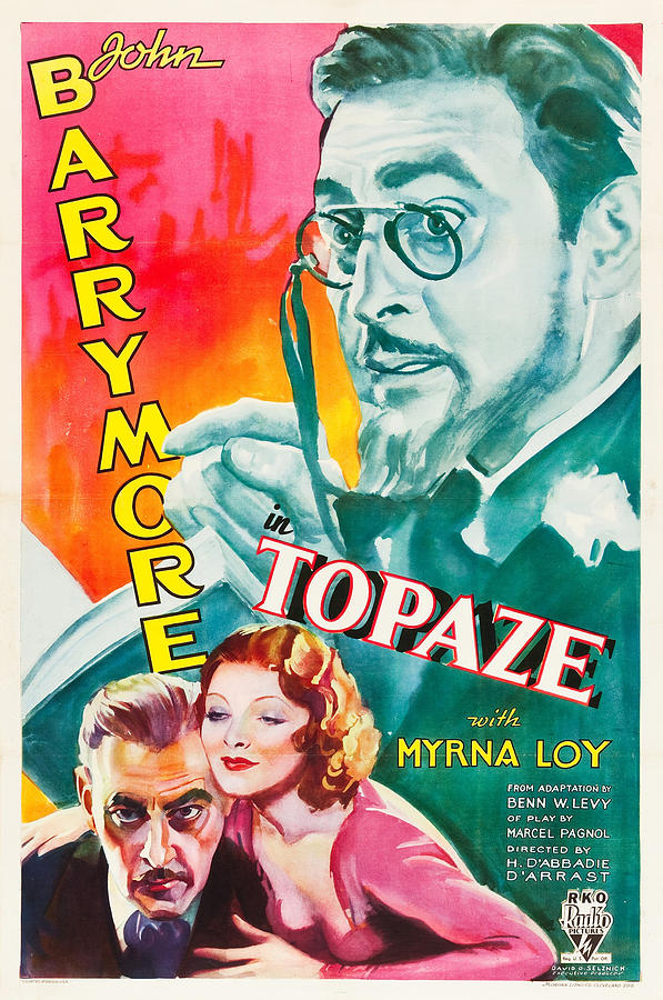 Topaze - 1933 Digital Art by Original Movie Poster - Fine Art America