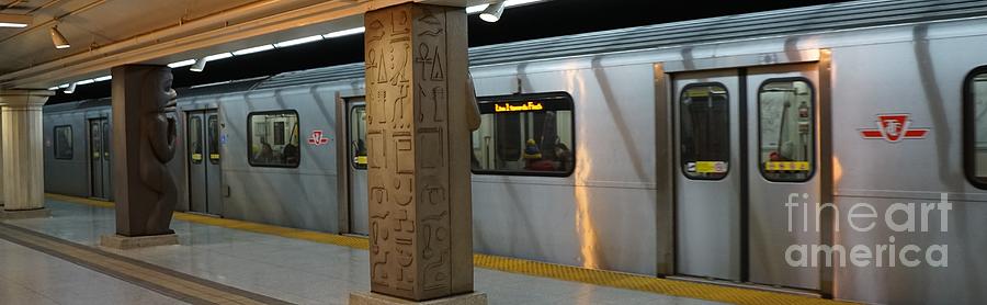 Toronto Subway Train Photograph by Maria Faria Rodrigues - Pixels