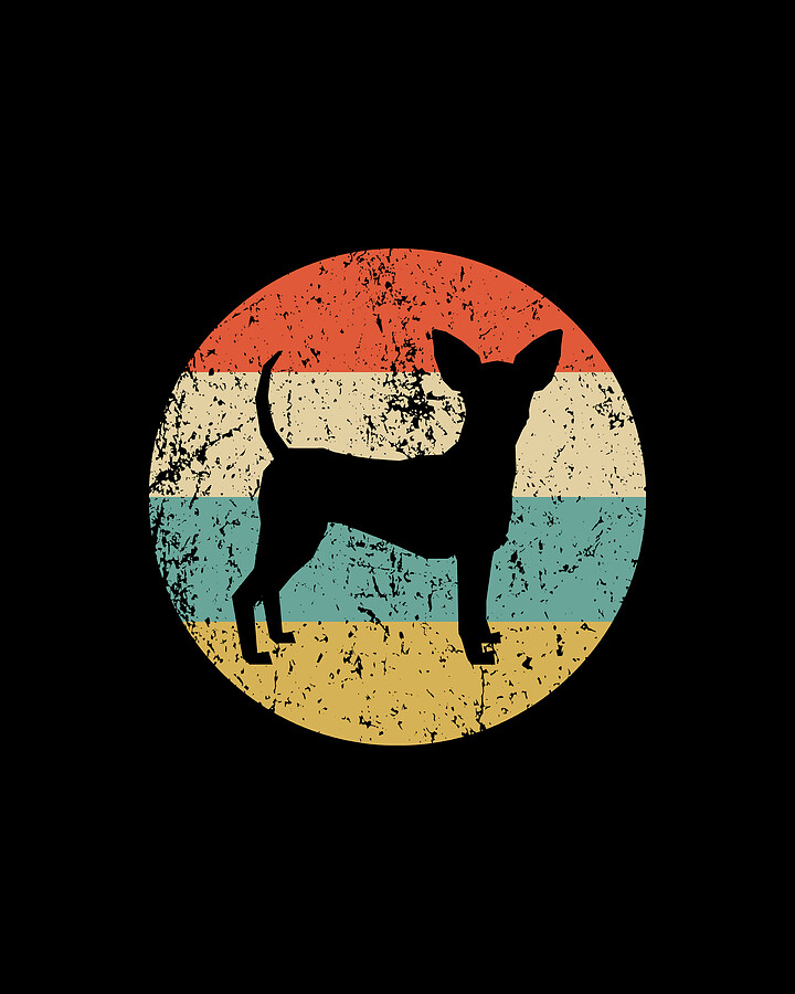 Toy Fox Terrier Retro Toy Fox Terrier Dog Circle Icon Digital Art by Kevin Garbes - Fine Art America