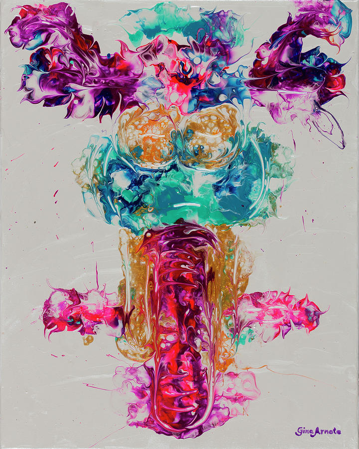 Track day excitement - Motorcycle Painting by Gina Arnote - Fine Art ...