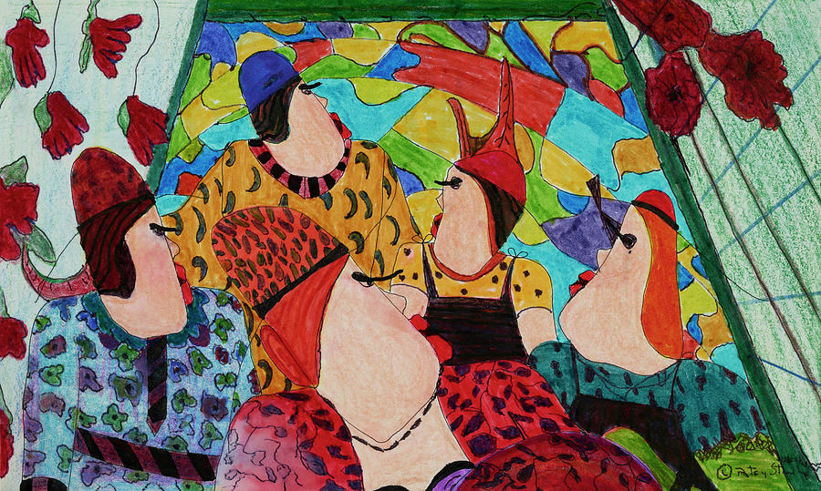 Train Ride Drawing by Patsy Stanley | Fine Art America