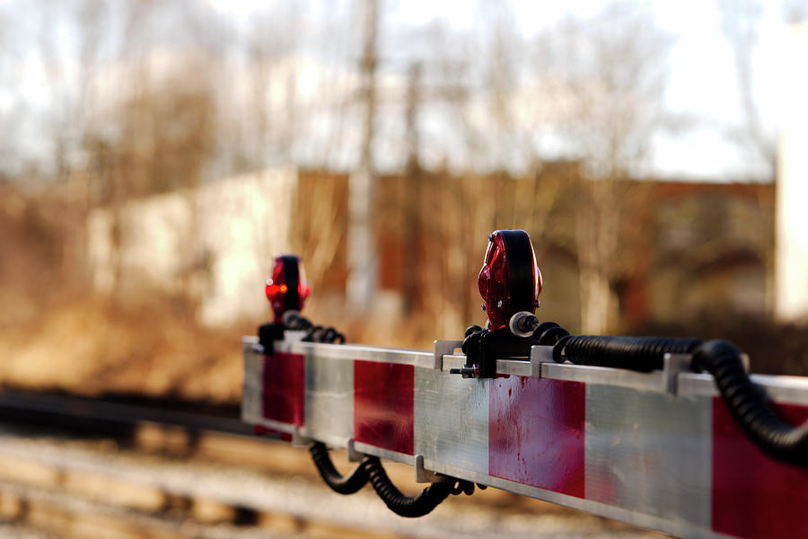 Train stop Photograph by Chris Leger - Pixels
