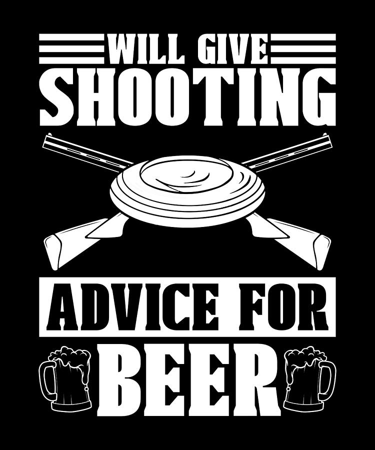 Trap Shooting Will Give Shooting Shotgun Shooter Digital Art By Tshirtconcepts Marvin Poppe
