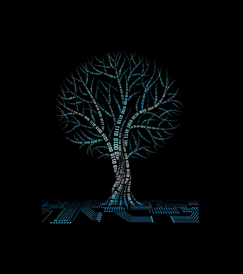 Tree Structure Digital Art by Paul Banu - Fine Art America
