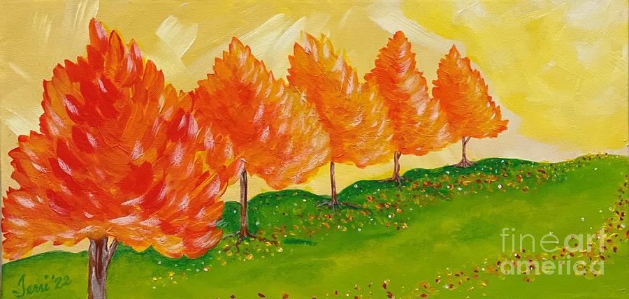 Trees Painting by Terri Walker Pullen - Fine Art America