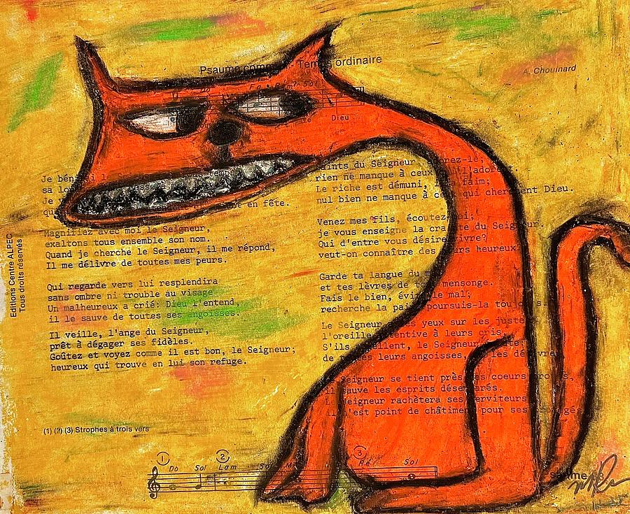 Trepidation Drawing by Mario MJ Perron - Fine Art America