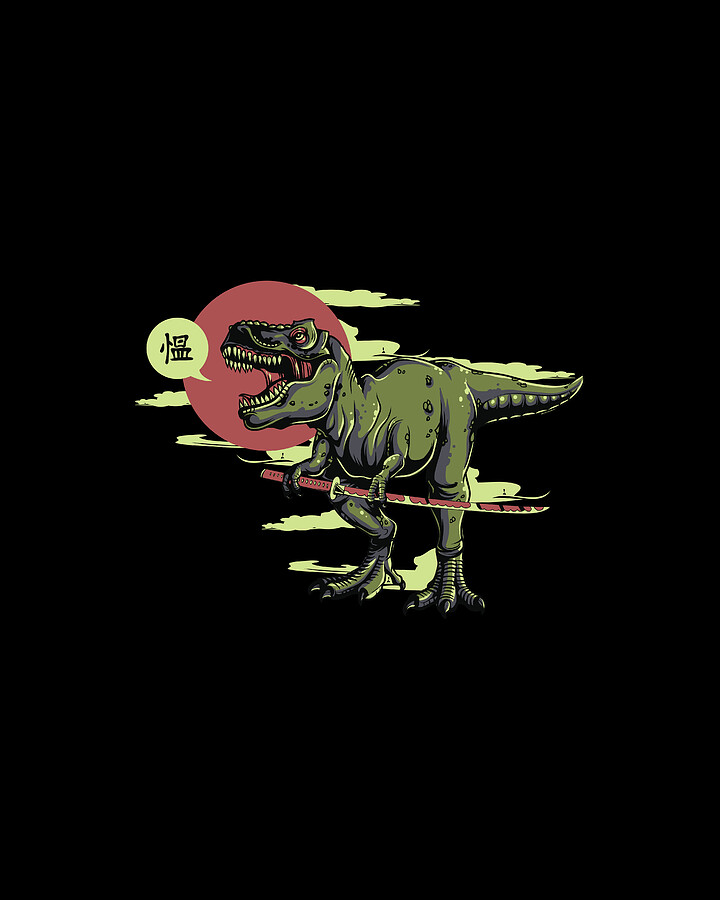 Trex Sword Digital Art by Devix Markes - Fine Art America