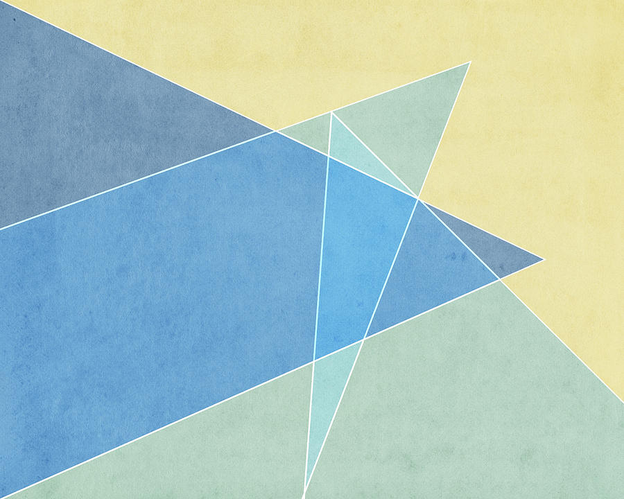 Triangular Abstract Mixed Media by Dan Sproul - Fine Art America