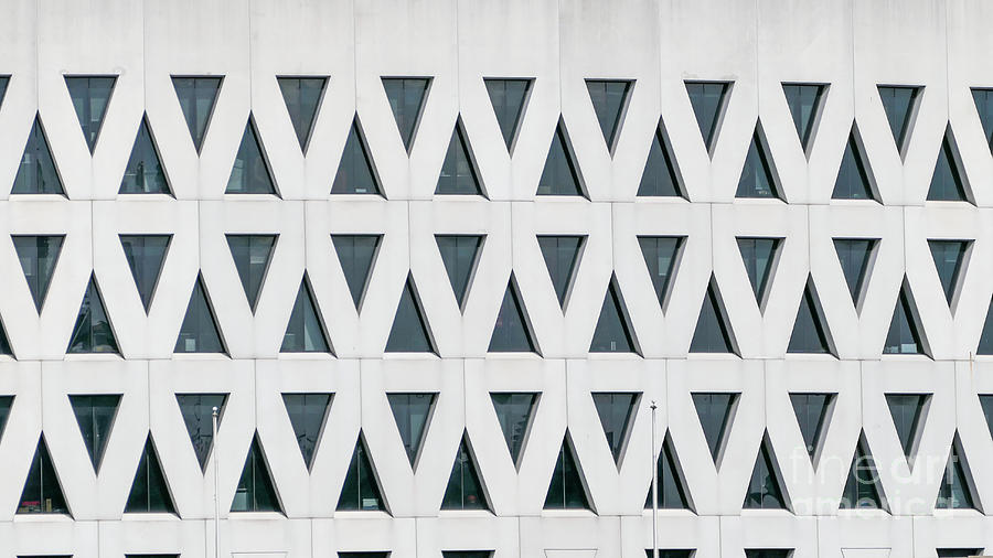 Triangular facade Photograph by Bentley Davis - Pixels