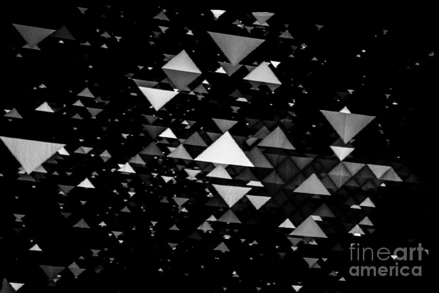 Triangular psychedelic shapes Pyrography by Claudio Camilli | Fine Art ...