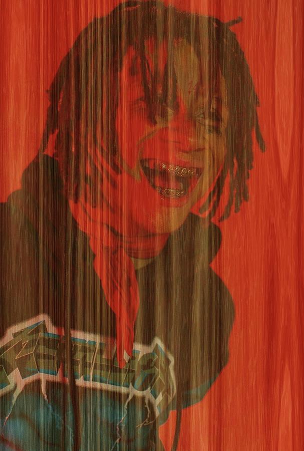 Trippie Redd Life A Trip Glass Art By Zachary Torp Fine Art America