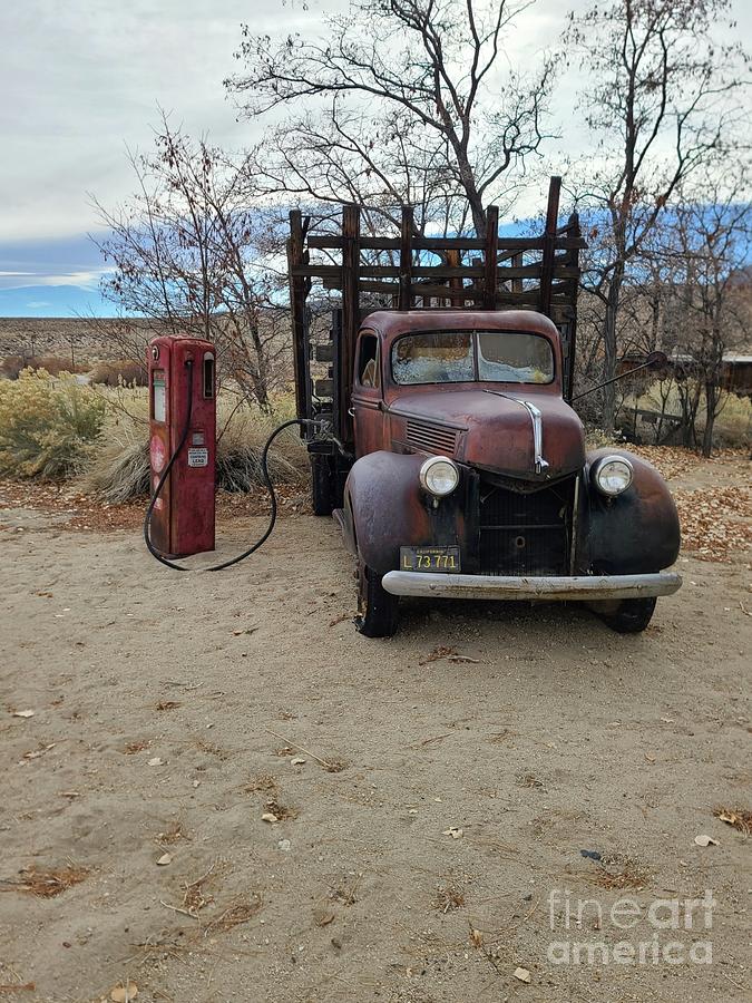 Truck and Gas Pyrography by Shane McCartin - Fine Art America