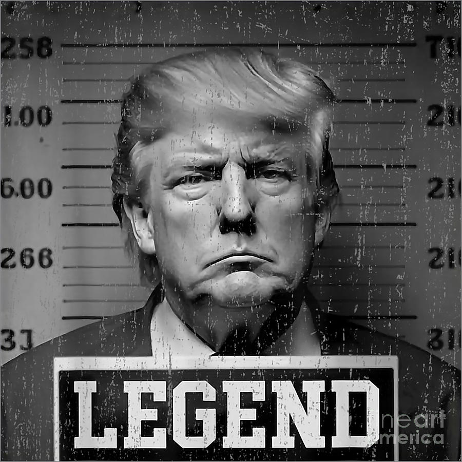 Trump Legend Digital Art by Jawad Elbennar - Fine Art America