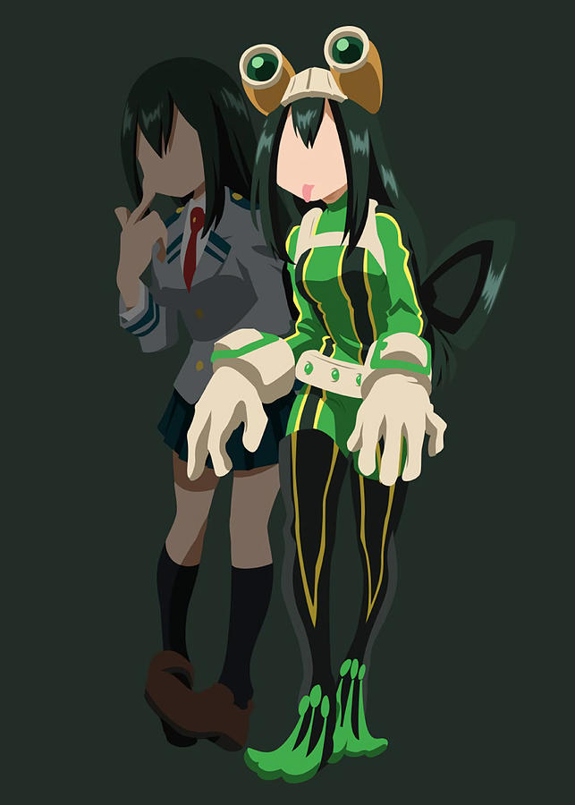 Tsuyu Asui Poster Painting by Brandon Hill - Pixels Tsuyu Asui Poster Painting by Brandon Hill - Pixels