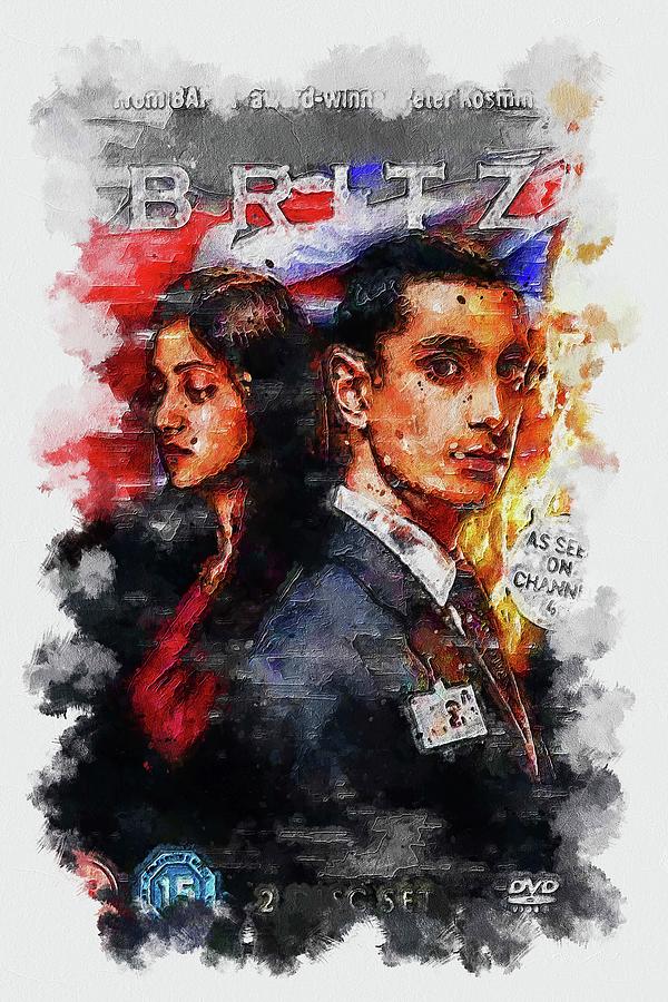 TV Show Britz Mixed Media by Franz Elvie - Pixels