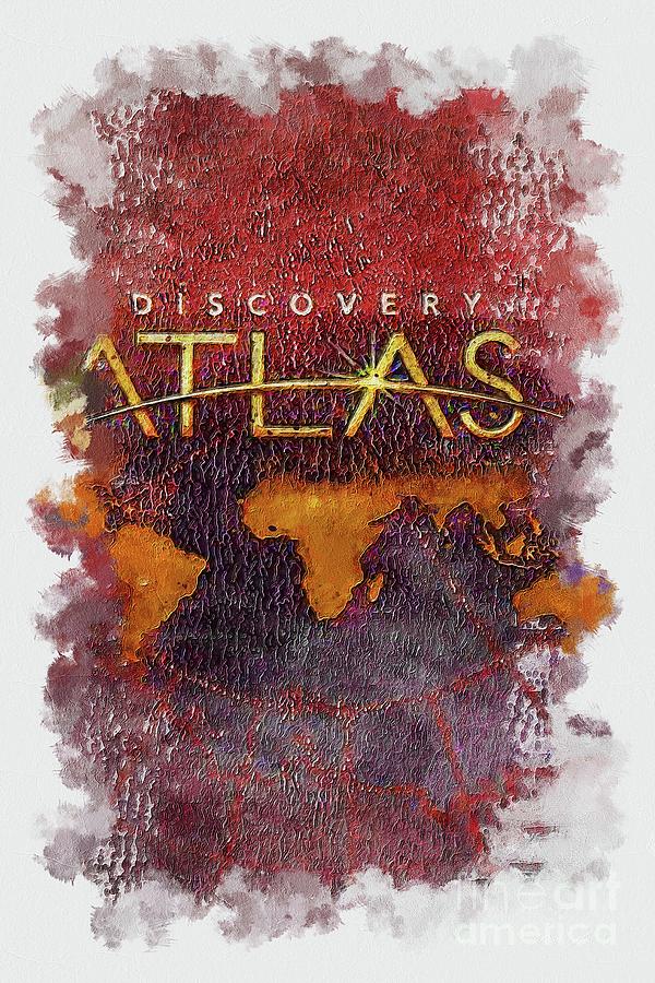 Tv Show Discovery Atlas Mixed Media by Emelia Marquardt - Pixels