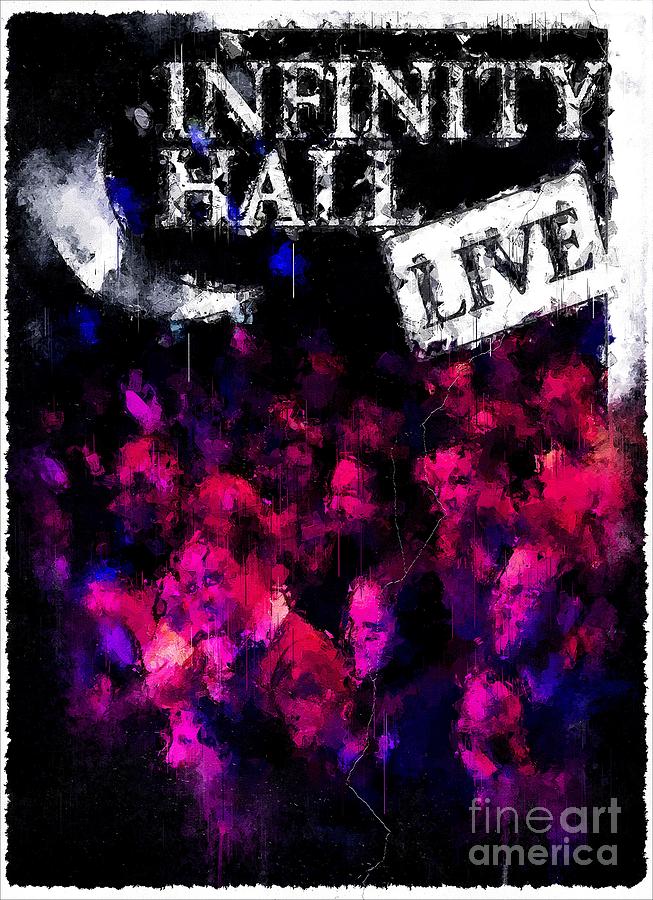 Tv Show Infinity Hall Live Drawing by Tanya Prosacco - Fine Art America