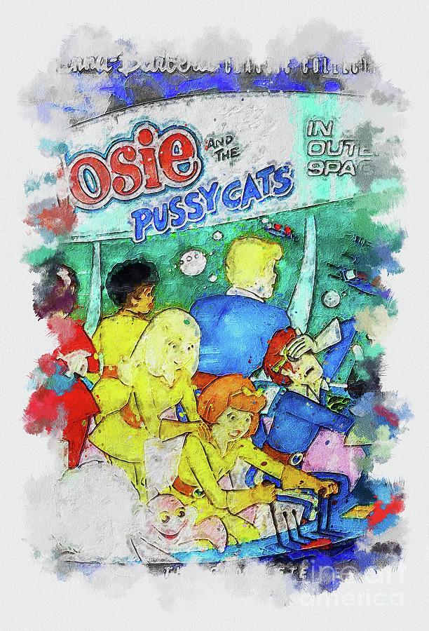 Tv Show Josie And The Pussycats In Outer Space Mixed Media By Emelia Marquardt Pixels