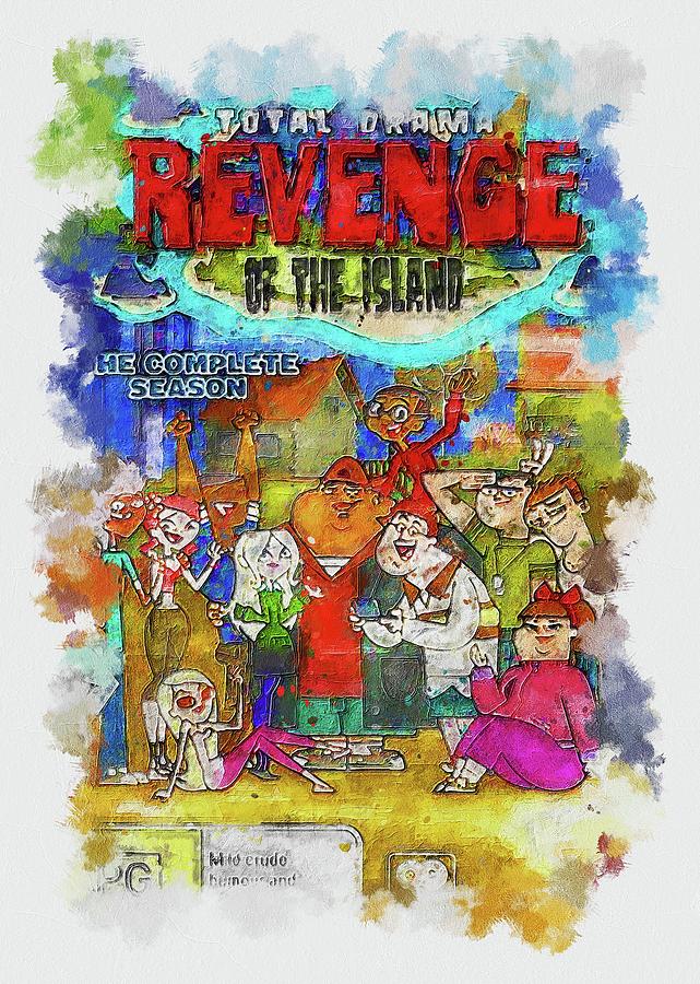TV Show Total Drama Revenge of the Island Art Digital Art by Garett ...