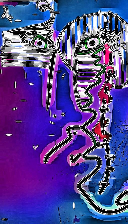 Twisted Mixed Media by Susan Tucker Flores | Fine Art America