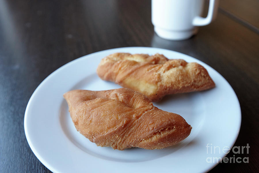 Two Kleinat Or Kleinur Icelandic Donuts Iceland Photograph by Joe Fox ...