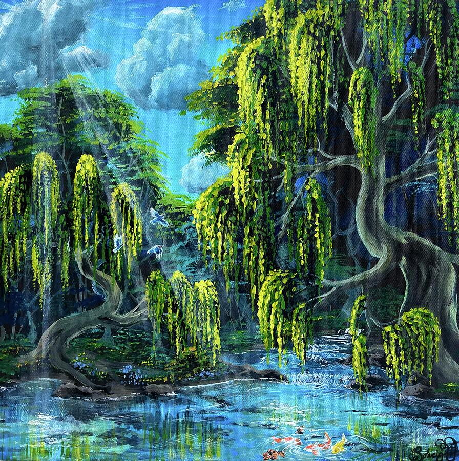 Two Sisters Painting by Solveig Inga - Fine Art America