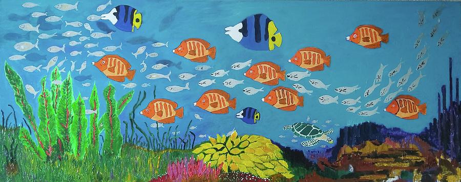 Underwater Painting by Robert Ransom - Fine Art America