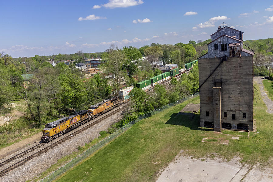 Union Pacific, UP 6808 GE AC44CW Pyrography by Steelrails Photography - Fine Art America
