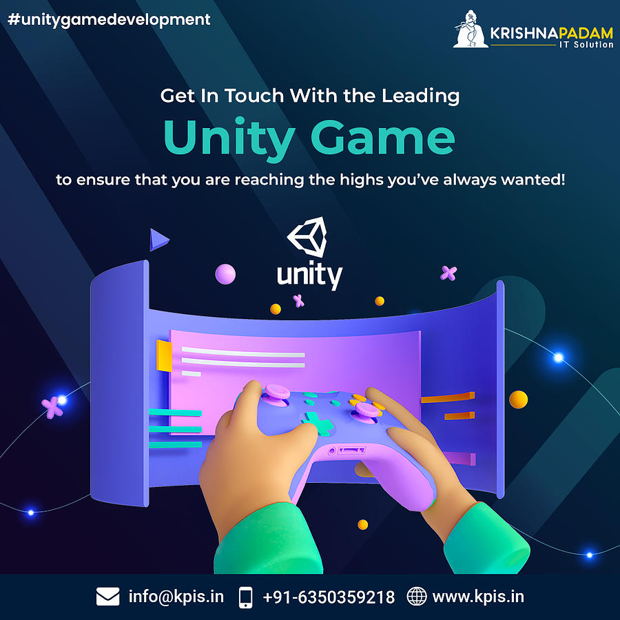 Unity Game Development Company Digital Art by Krishna Padam IT Solution - Fine Art America
