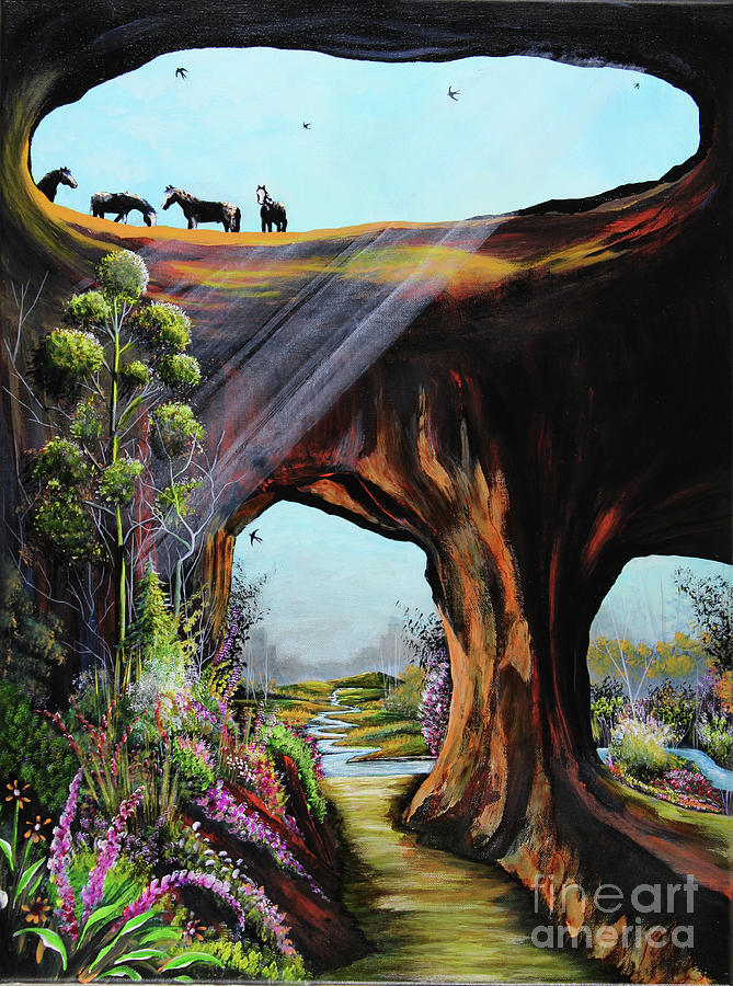 Unleashed Divinity Painting by Lance Smith - Fine Art America