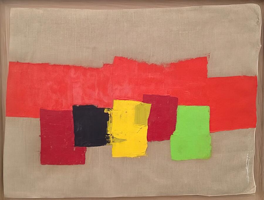 untitled 1970 - Etel Adnan Painting by Etel Adnan - Pixels