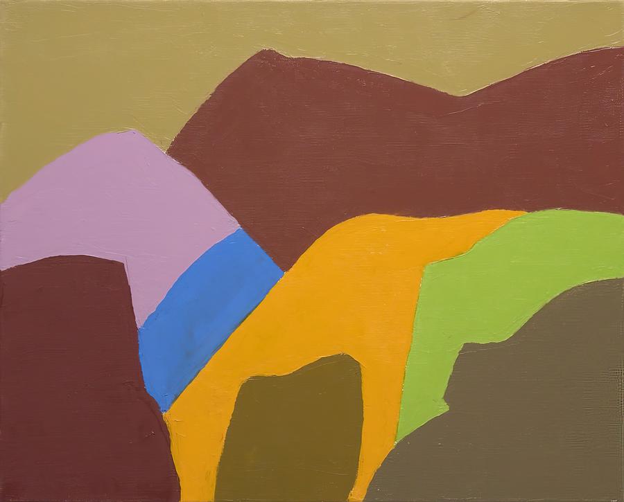 Untitled 44 - Etel Adnan Painting by Etel Adnan - Pixels